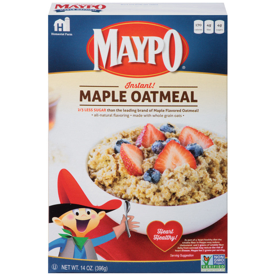 Maypo Instant Maple Flavored Oatmeal – HomestatFarm
